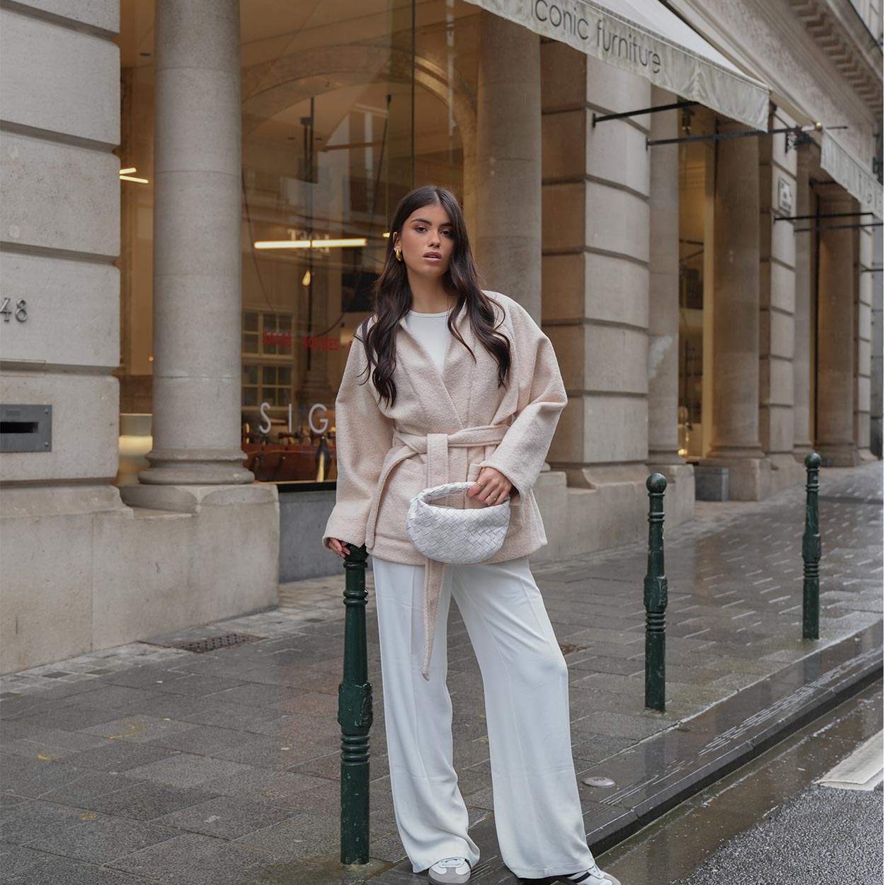 Witte Wijde - Pantalon | Olivia & Kate