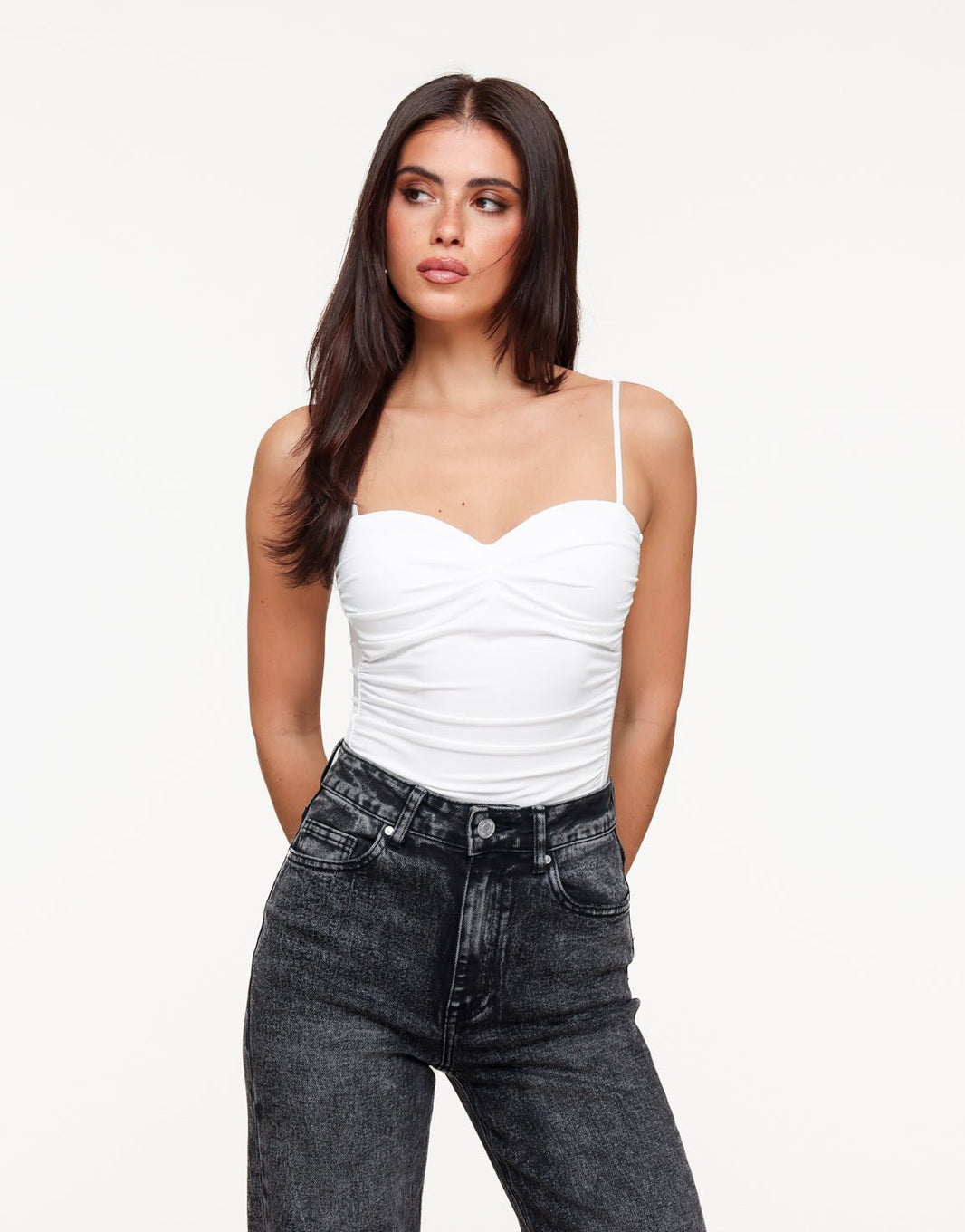 Witte Basic Aangesloten - Body | Olivia & Kate - Olivia & Kate