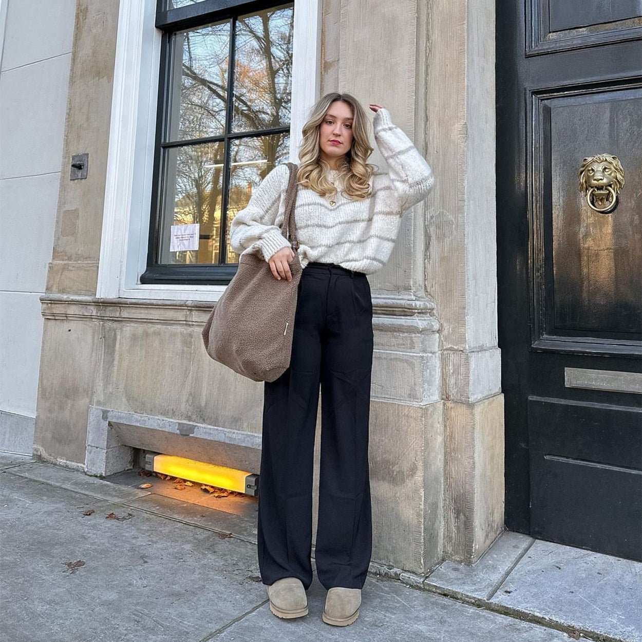 Zwarte Wijde - Pantalon | Olivia & Kate - Olivia & Kate